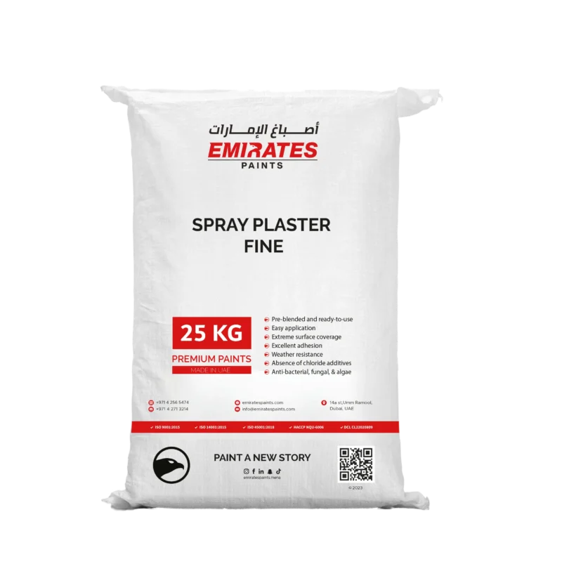 SPRAY PLASTER FINE - Emirates Paints