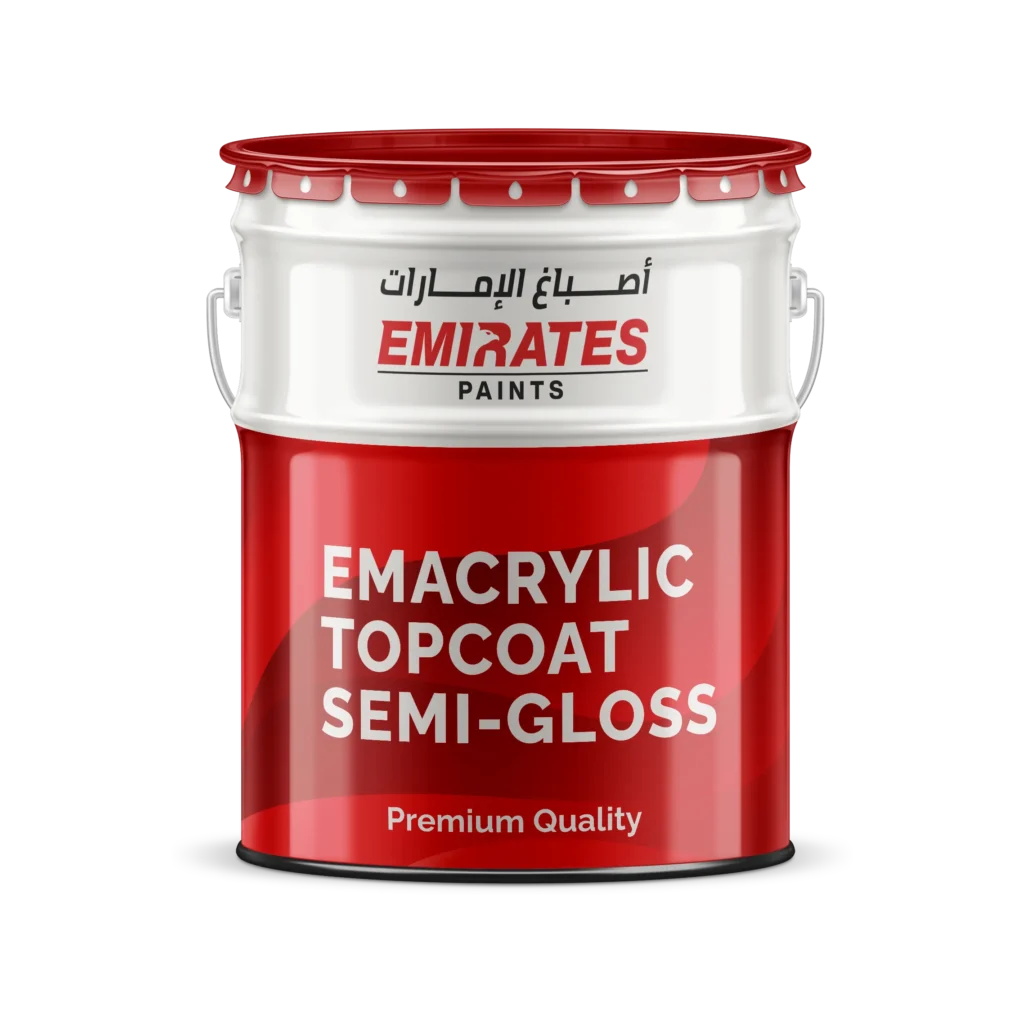 EMACRYLIC TOPCOAT SEMI-GLOSS - Emirates Paints